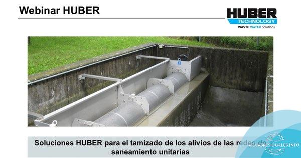 Nueva Webinar de HUBER "Soluciones para el TAMIZADO de los ALIVIOS de ...