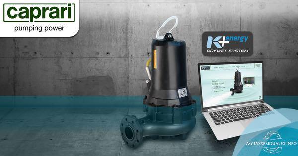 Bombas "K+ Energy" de CAPRARI, para la gestión de las aguas residuales